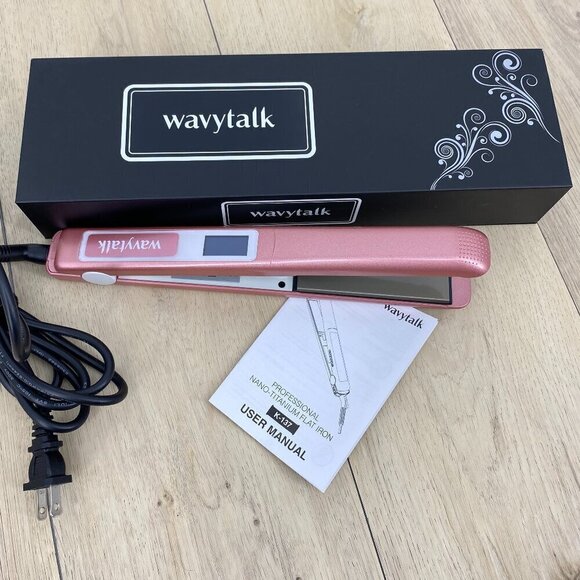 Wavy Talk | Hair | Wavy Talk Professional Flat Iron Hair Straightener ...